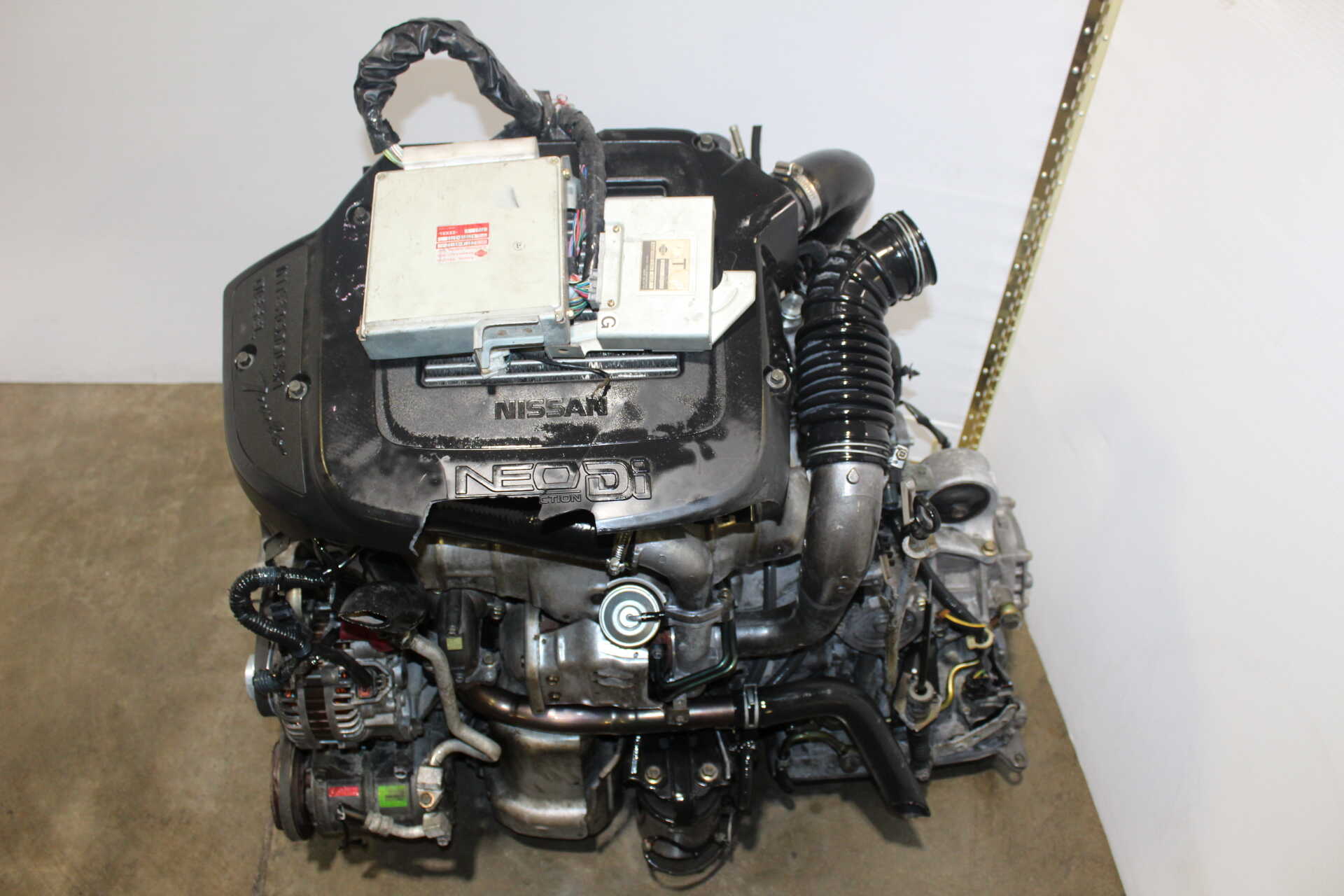 NISSAN DY25 NEO-DI INTER-COOLER DIESEL TURBO MOTOR TRANSMISSION WITH ...