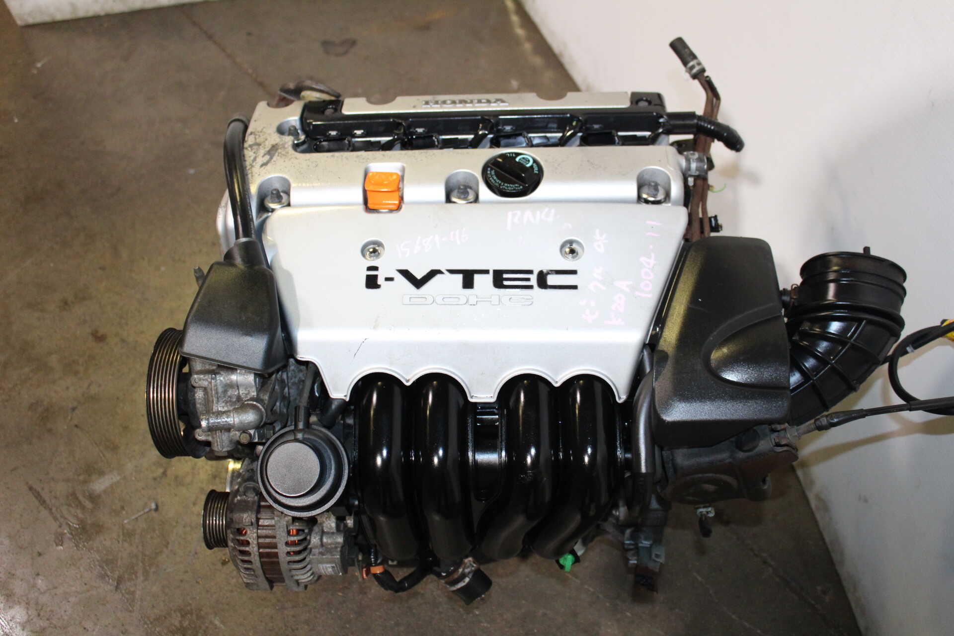 JDM HONDA ACURA RSX VTEC K20A DOHC 2.0L JDM MOTOR ONLY 2002-2006 ...