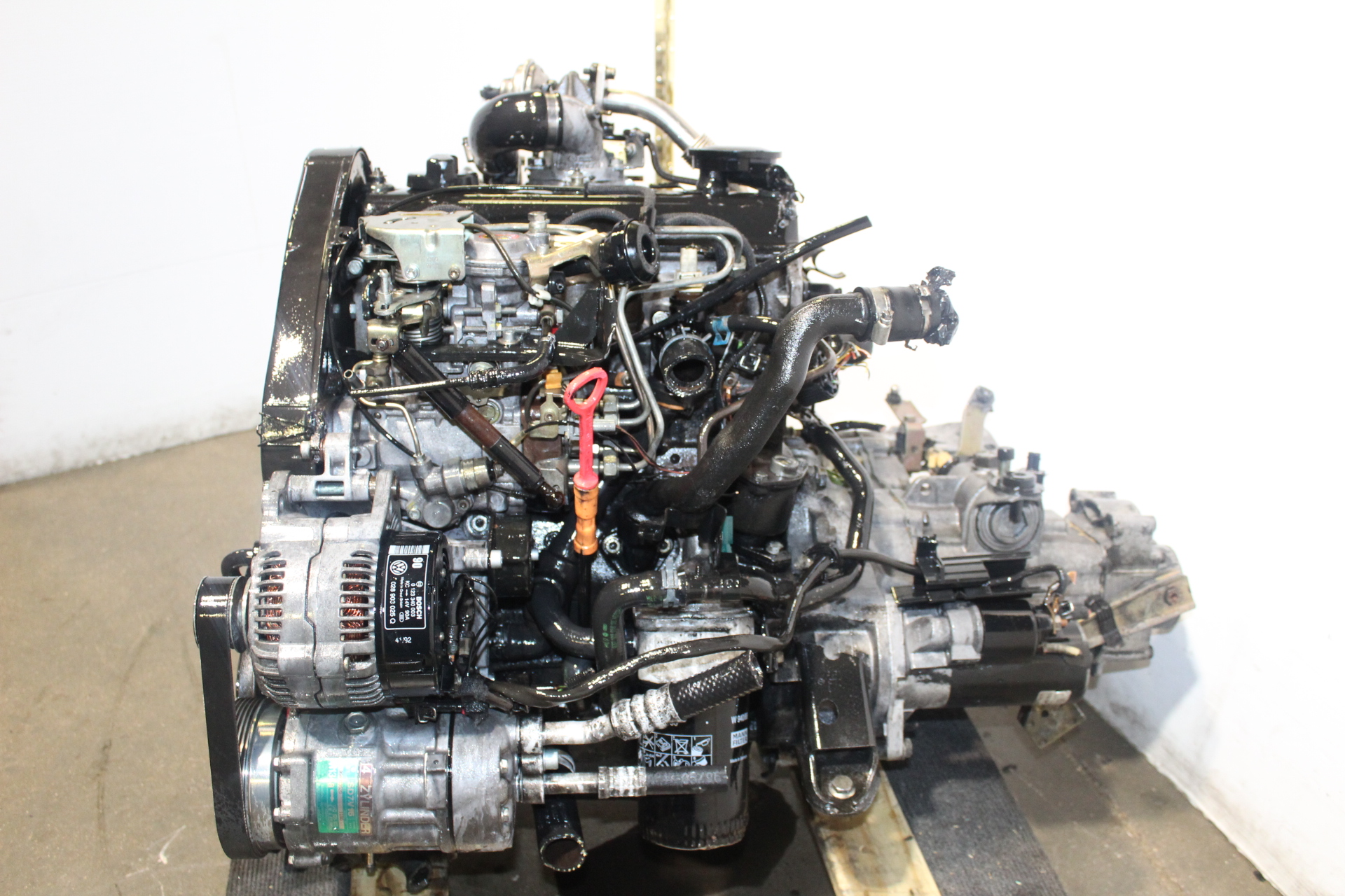 JDM USED 1992-1997 VW GOLF 1.9L TURBO DIESEL AAZ ENGINE MANUAL 5 SPEED ...