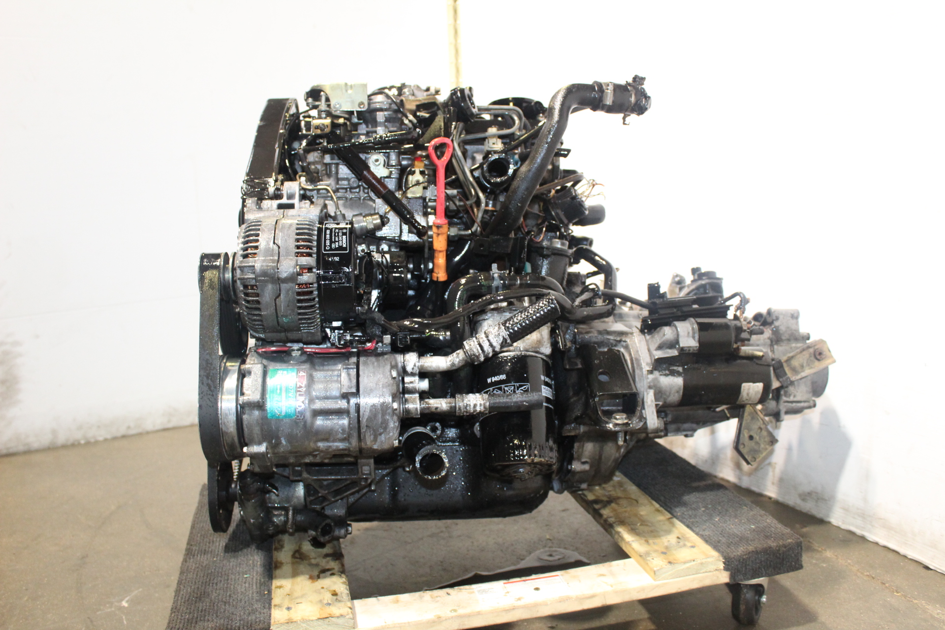 JDM USED 1992-1997 VW GOLF 1.9L TURBO DIESEL AAZ ENGINE MANUAL 5 SPEED ...