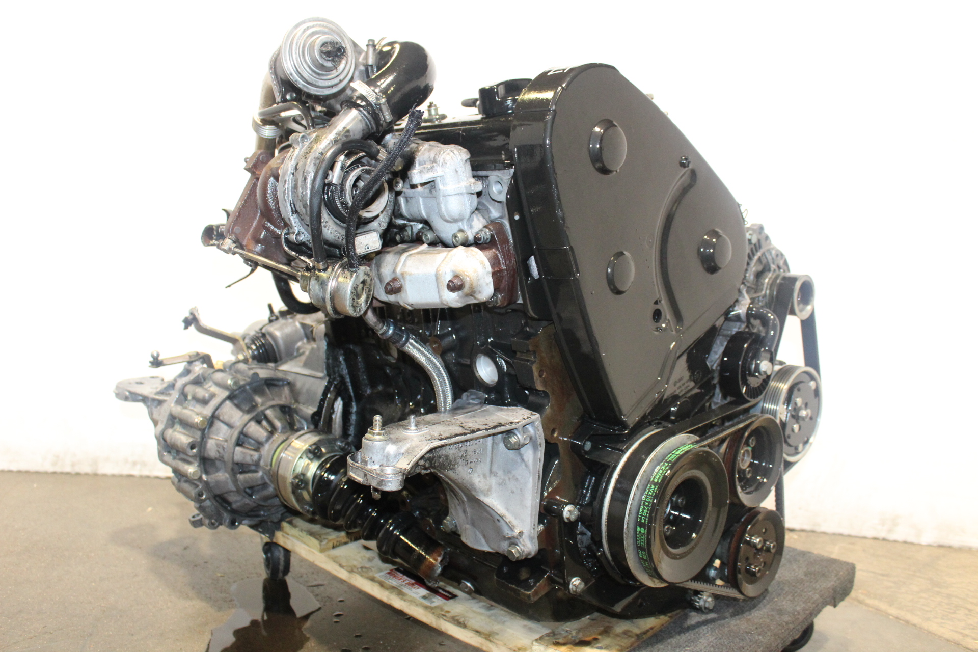 JDM USED 1992-1997 VW GOLF 1.9L TURBO DIESEL AAZ ENGINE MANUAL 5 SPEED ...