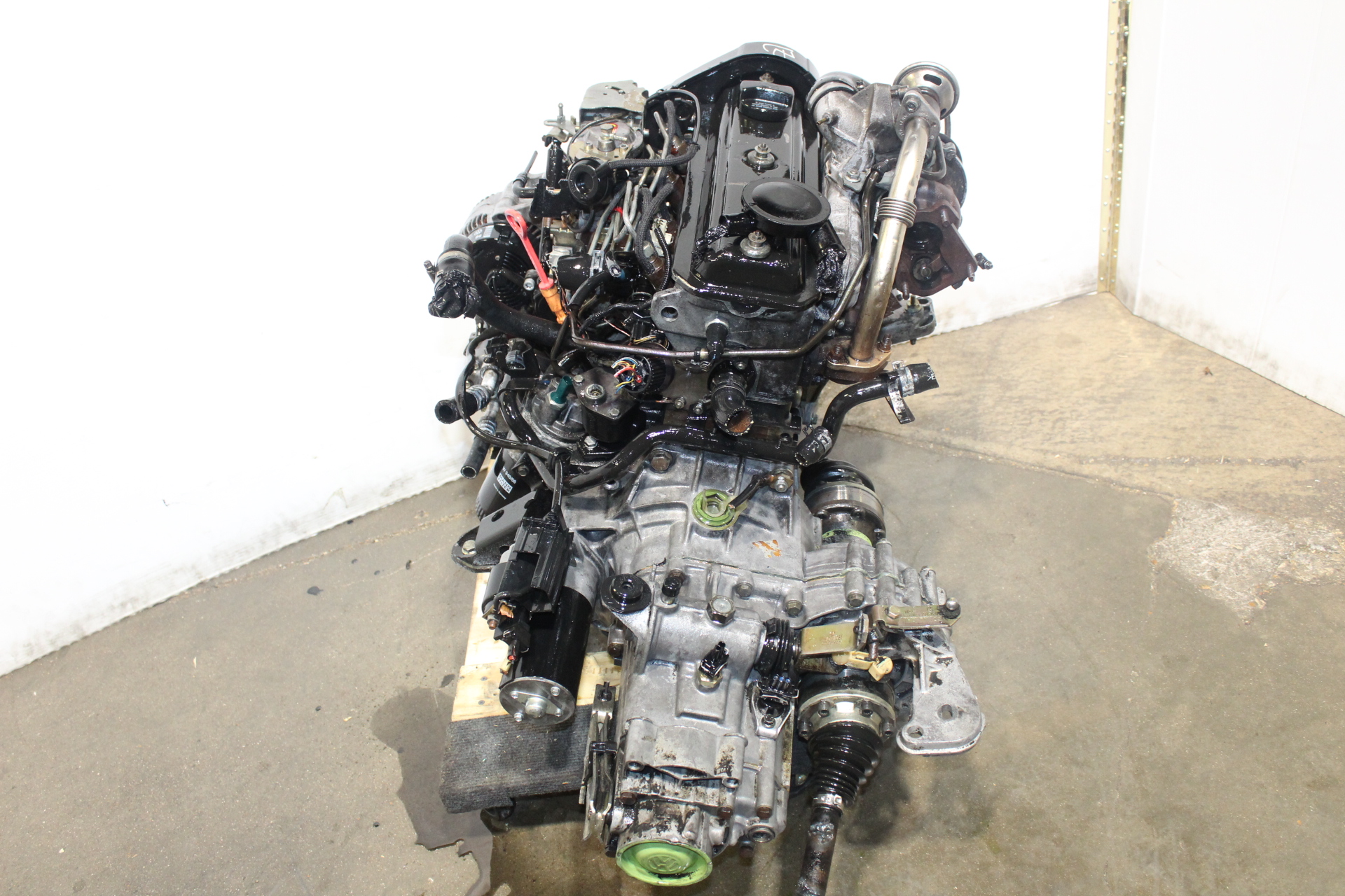 JDM USED 1992-1997 VW GOLF 1.9L TURBO DIESEL AAZ ENGINE MANUAL 5 SPEED ...