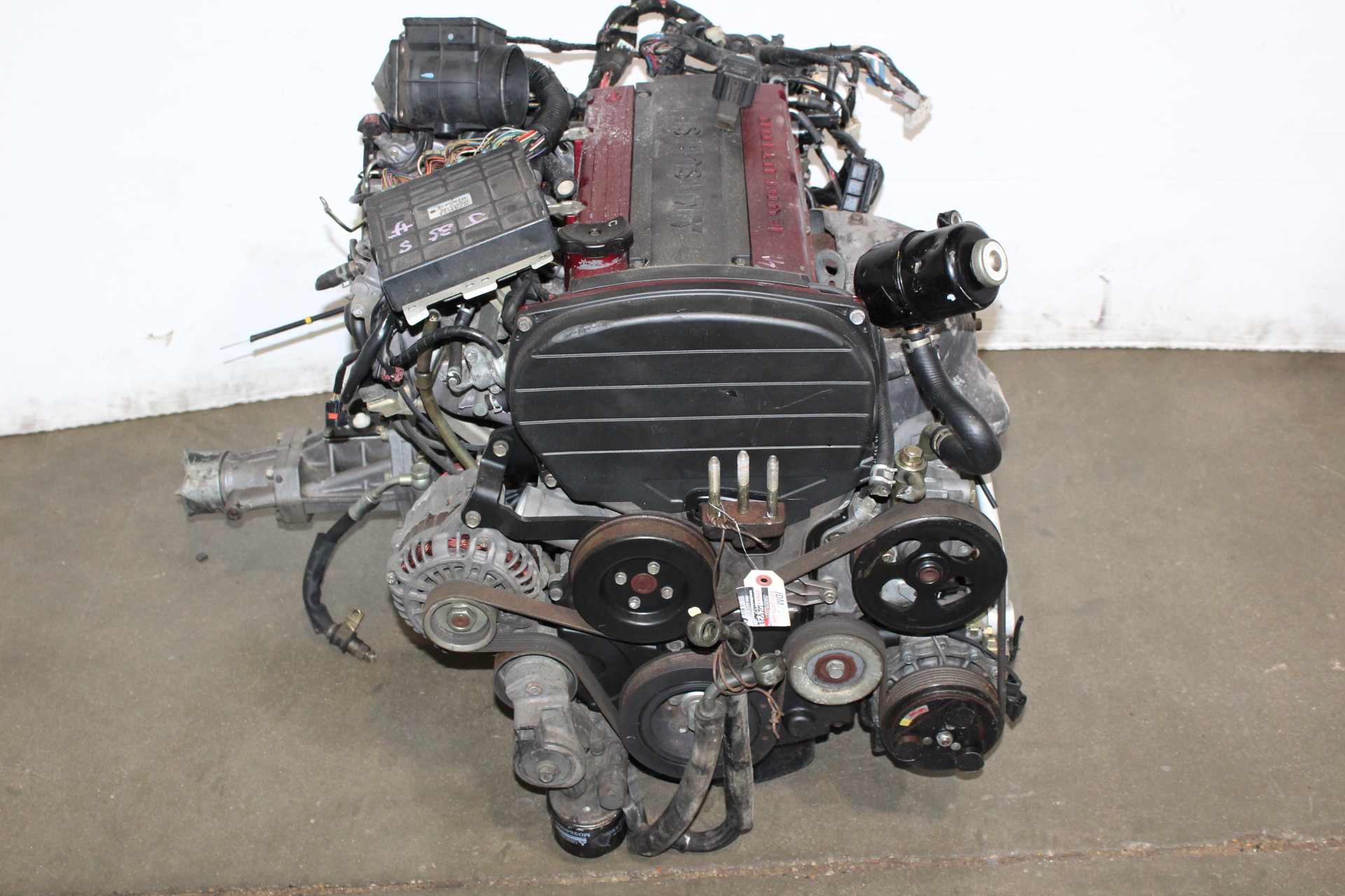 JDM MITSUBISHI EVO 7 CT9A 4G63 TURBO 2.0L ENGINE AUTOMATIC AWD ...