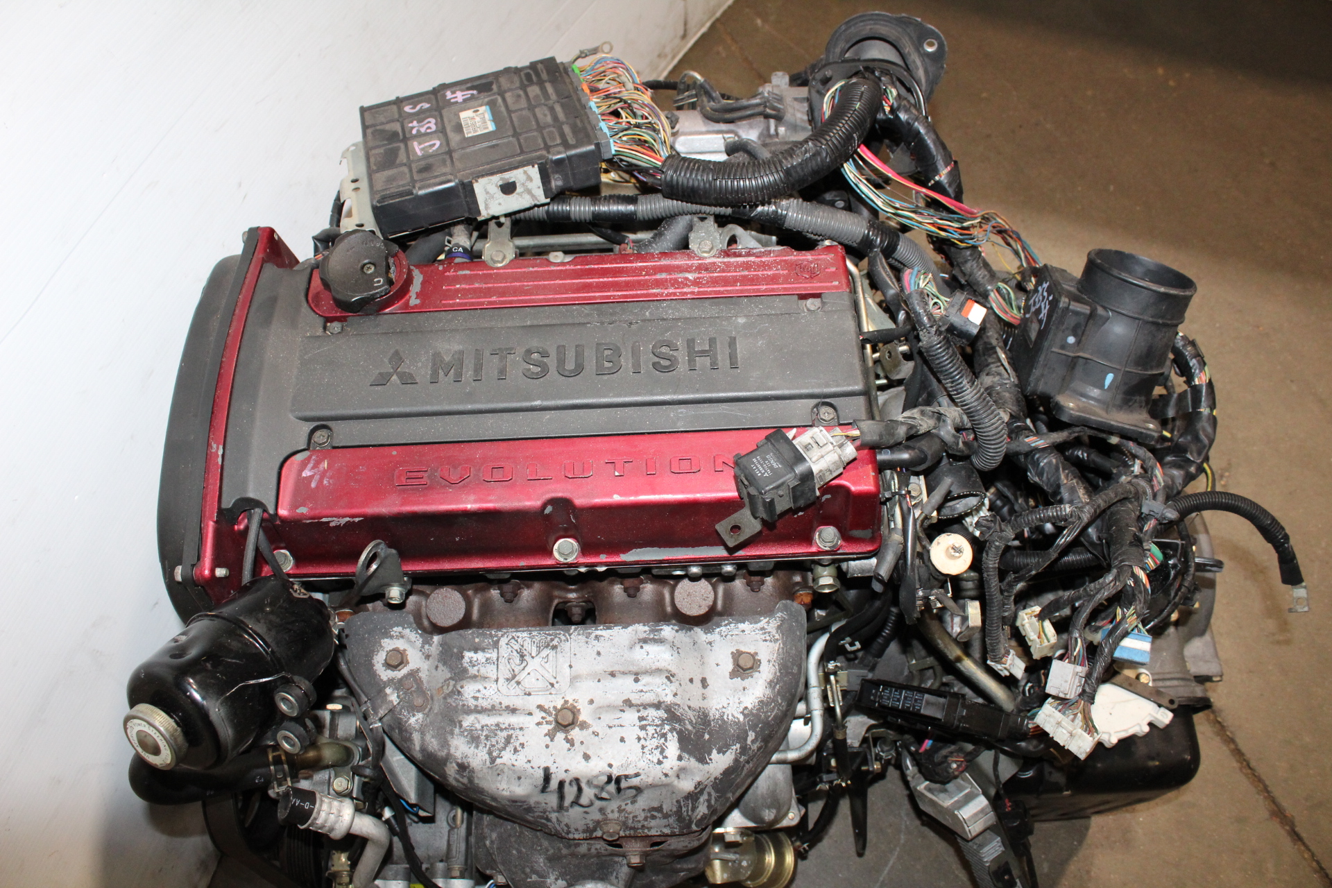 JDM MITSUBISHI EVO 7 CT9A 4G63 TURBO 2.0L ENGINE AUTOMATIC AWD ...