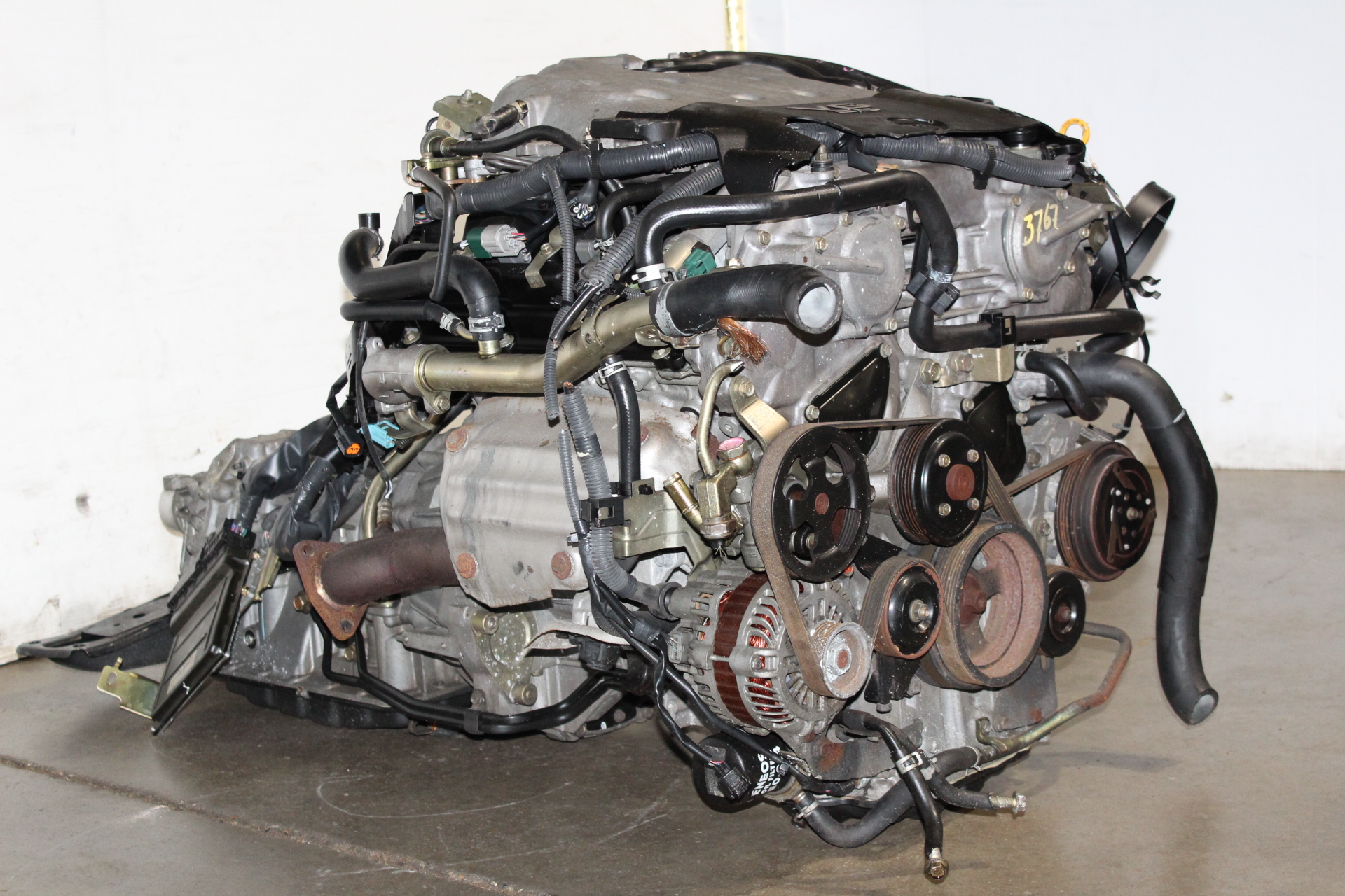 JDM NISSAN 350Z VQ35DE 3.5L V6 MOTOR AUTOMATIC TRANSMISSION INFINITI ...