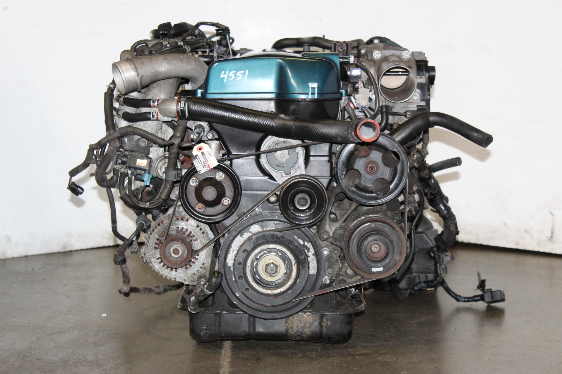 JDM ARISTO, SUPRA 2JZ 3.0L DOHC VVTI TWIN TURBO ENGINE AND AUTOMATIC RWD TRNASMISSION, WIRING ...