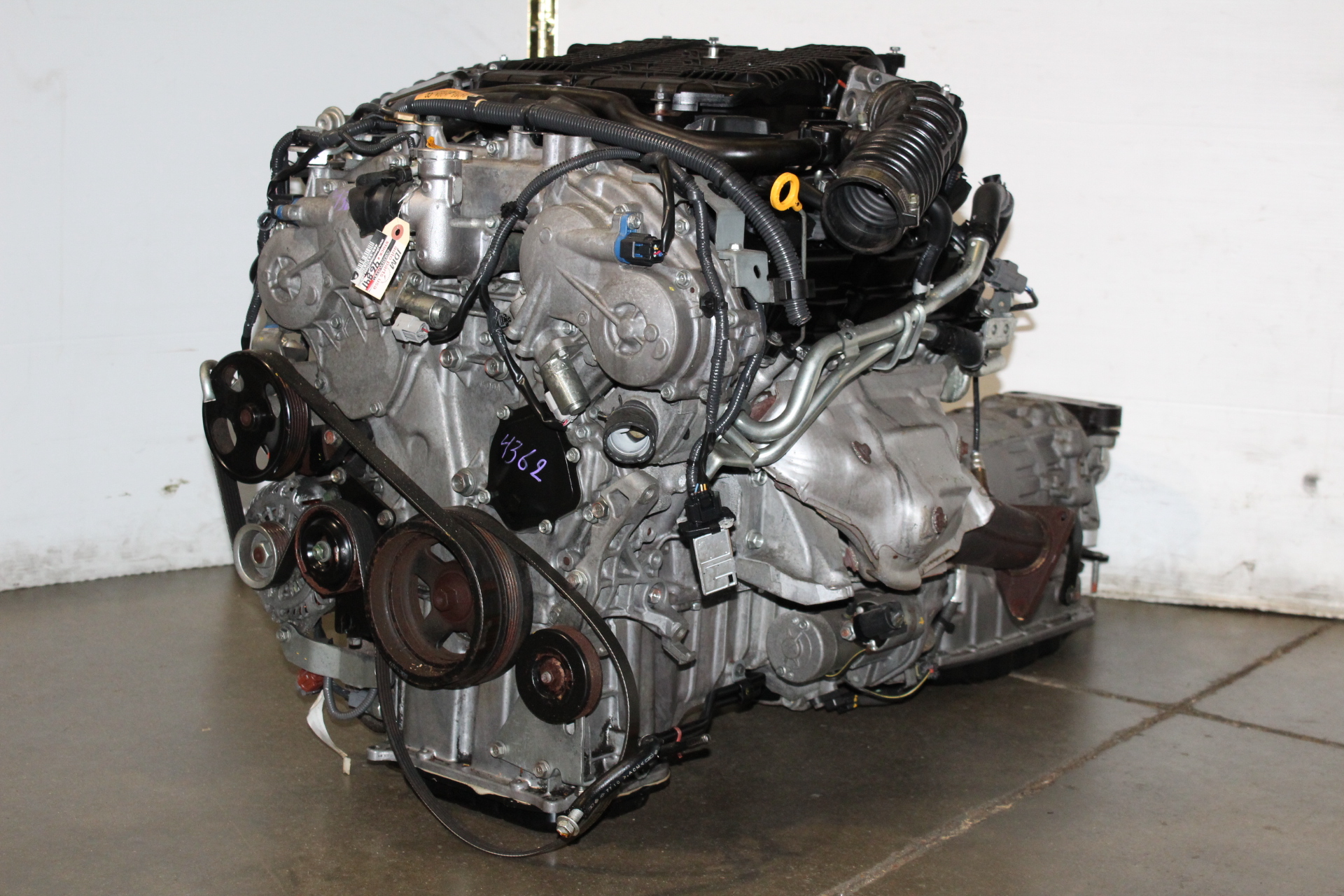 JDM NISSAN VQ25 2.5L REV UP V6 ENGINE LONG BLOCK | Garland JDM Motors