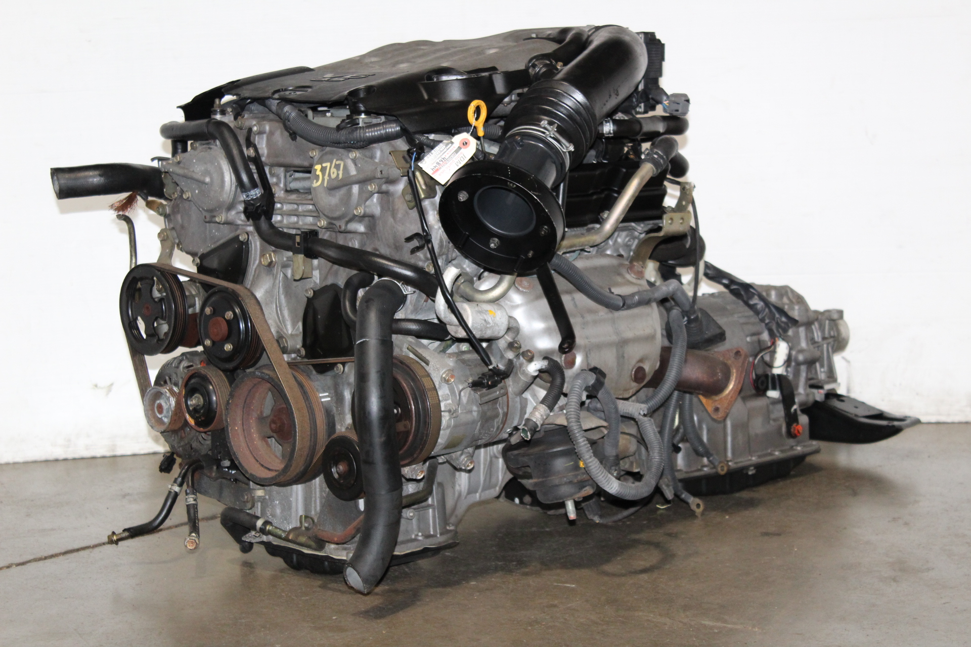 JDM NISSAN 350Z VQ35DE 3.5L V6 MOTOR AUTOMATIC TRANSMISSION INFINITI ...